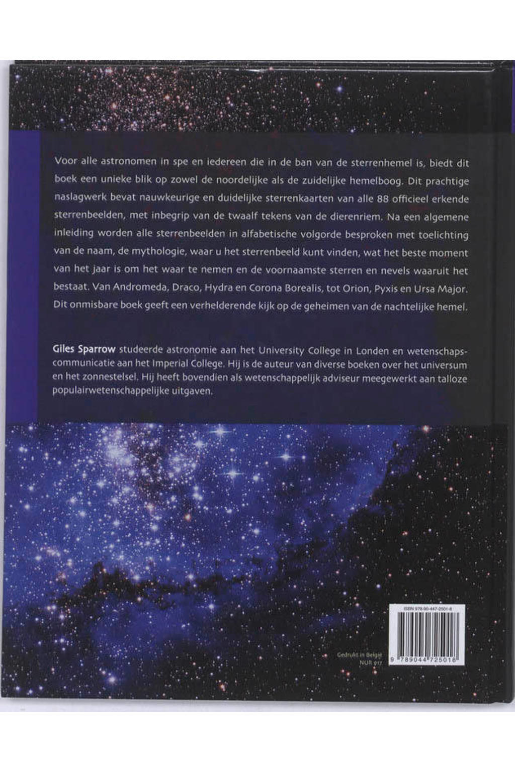 Giles Sparrow De complete atlas van de sterrenbeelden | wehkamp