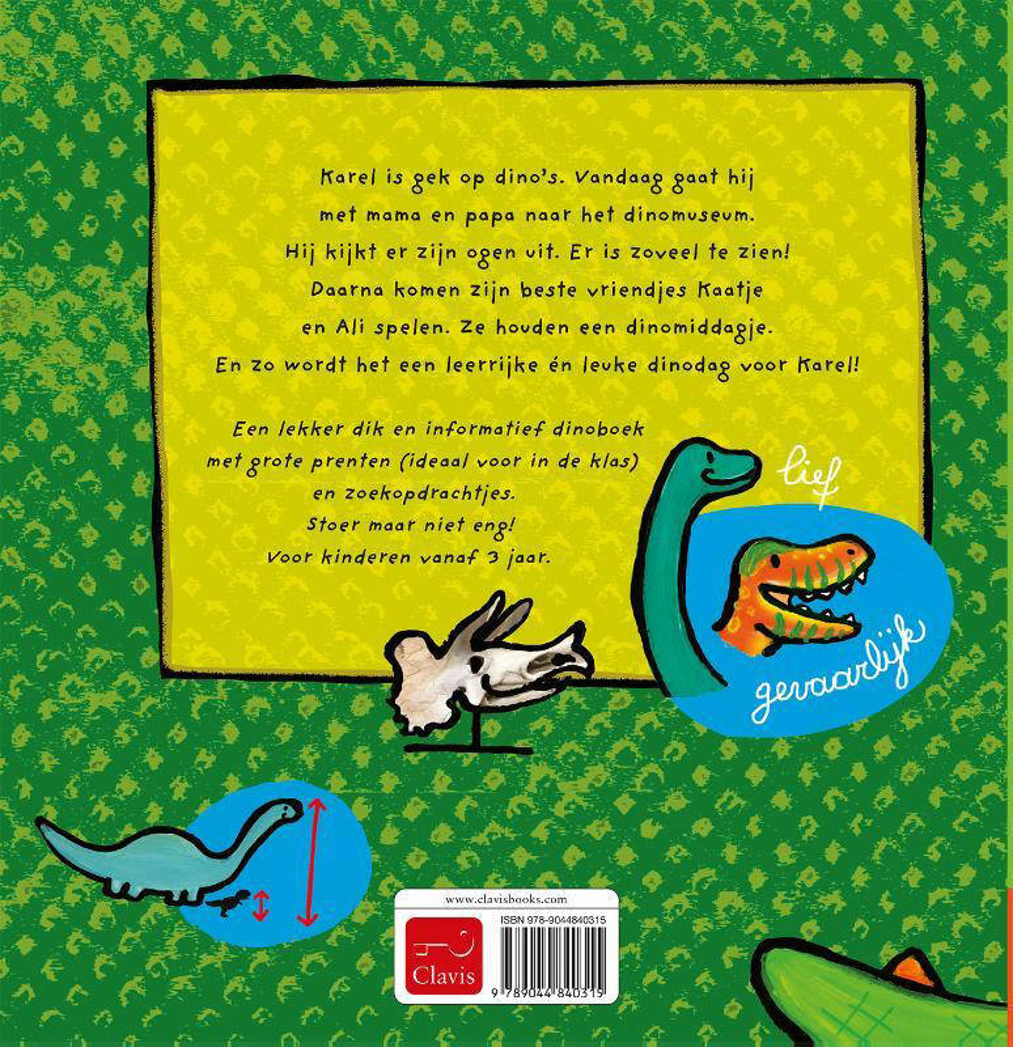 Liesbet Slegers Karel en Kaatje: Hallo dino! | wehkamp