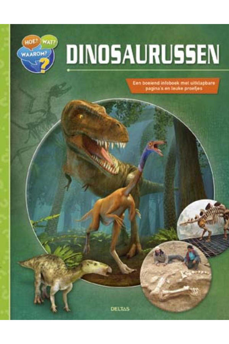 Hoe? Wat? Waarom?: Dinosaurussen | wehkamp