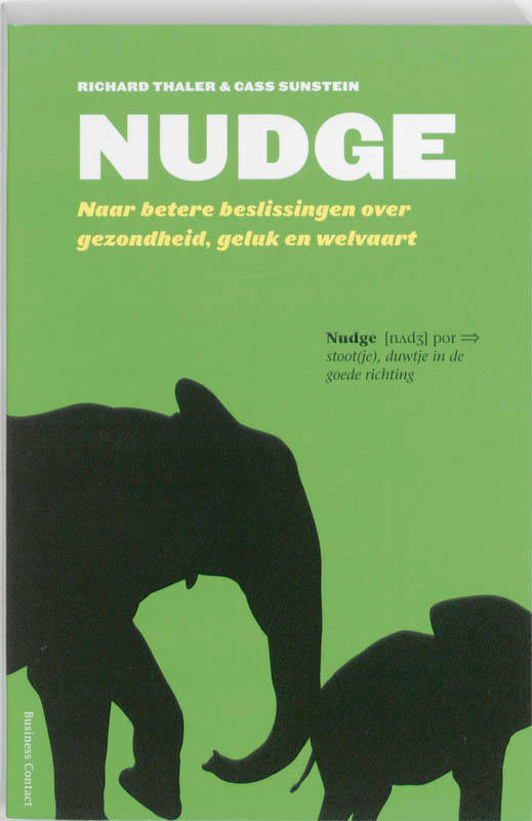 Richard Thaler en Cass Sunstein Nudge | wehkamp