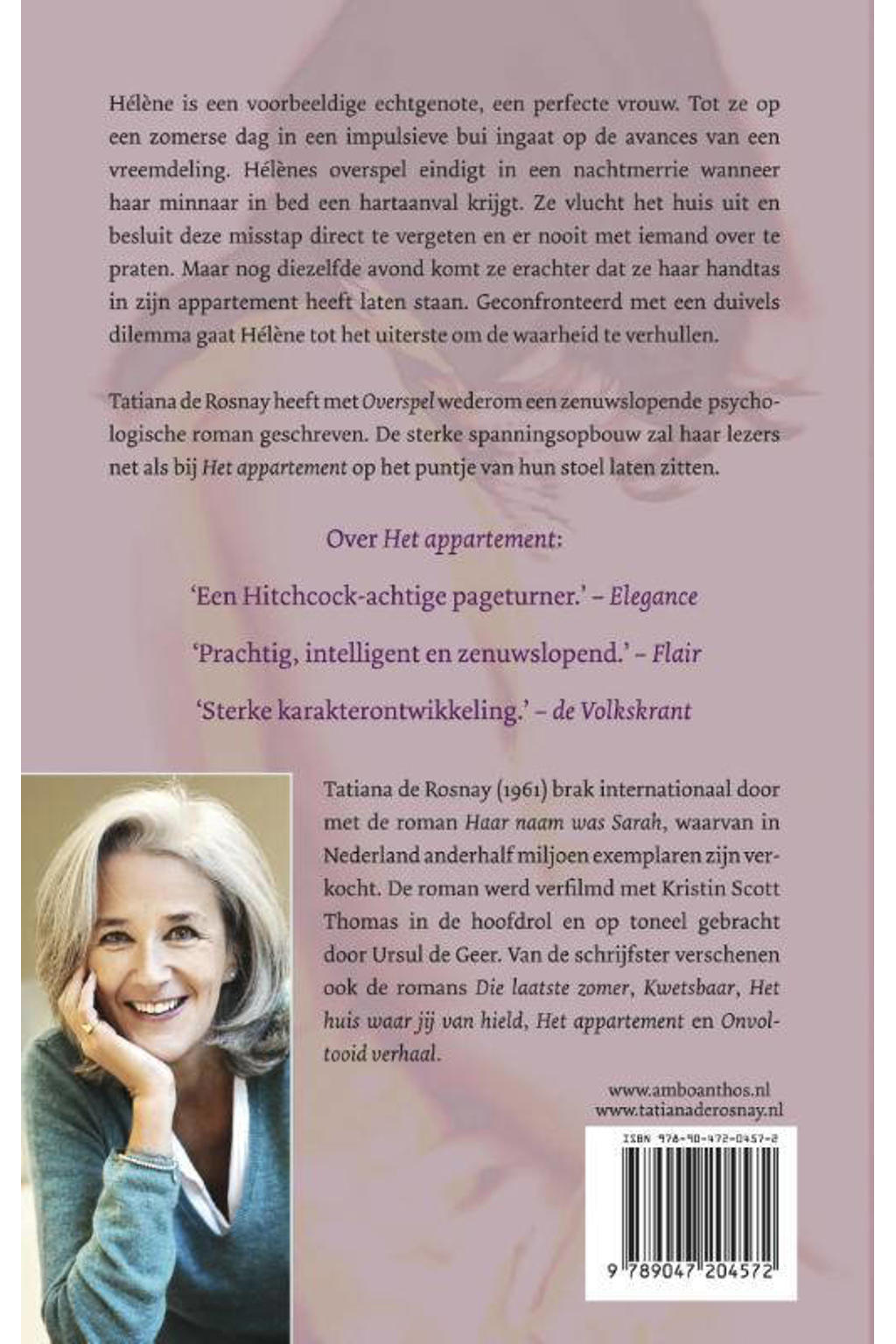 Tatiana de Rosnay Overspel | wehkamp