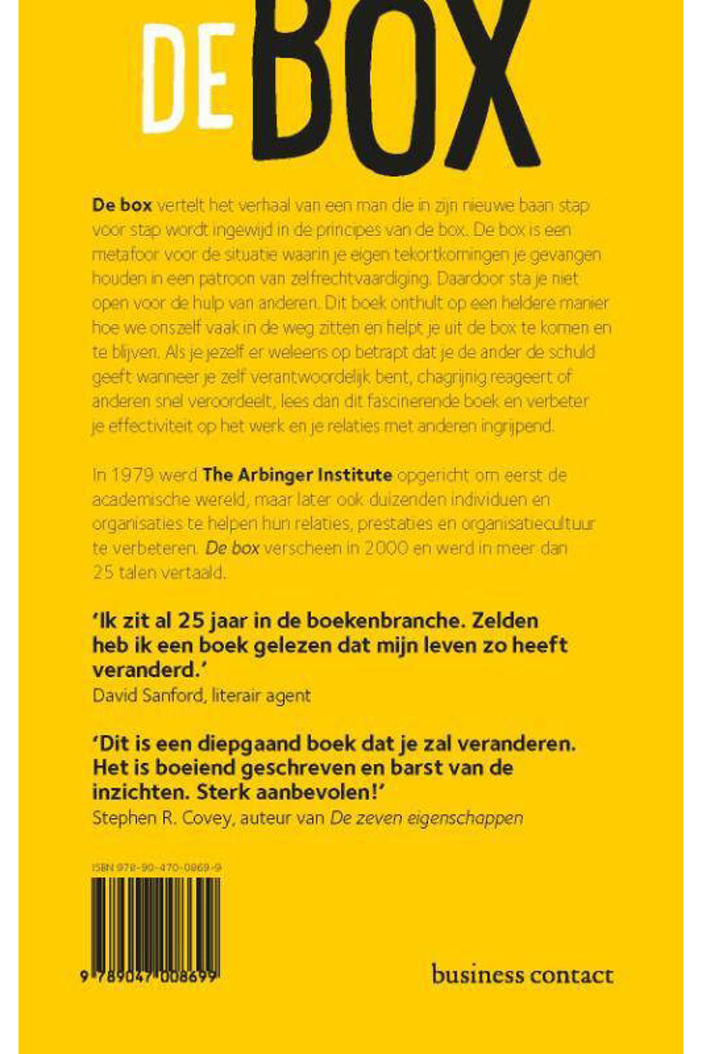 The Arbinger Institute De box | wehkamp