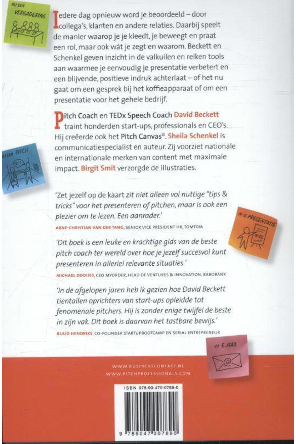 Sheila Schenkel en David Beckett Zet jezelf op de kaart | wehkamp