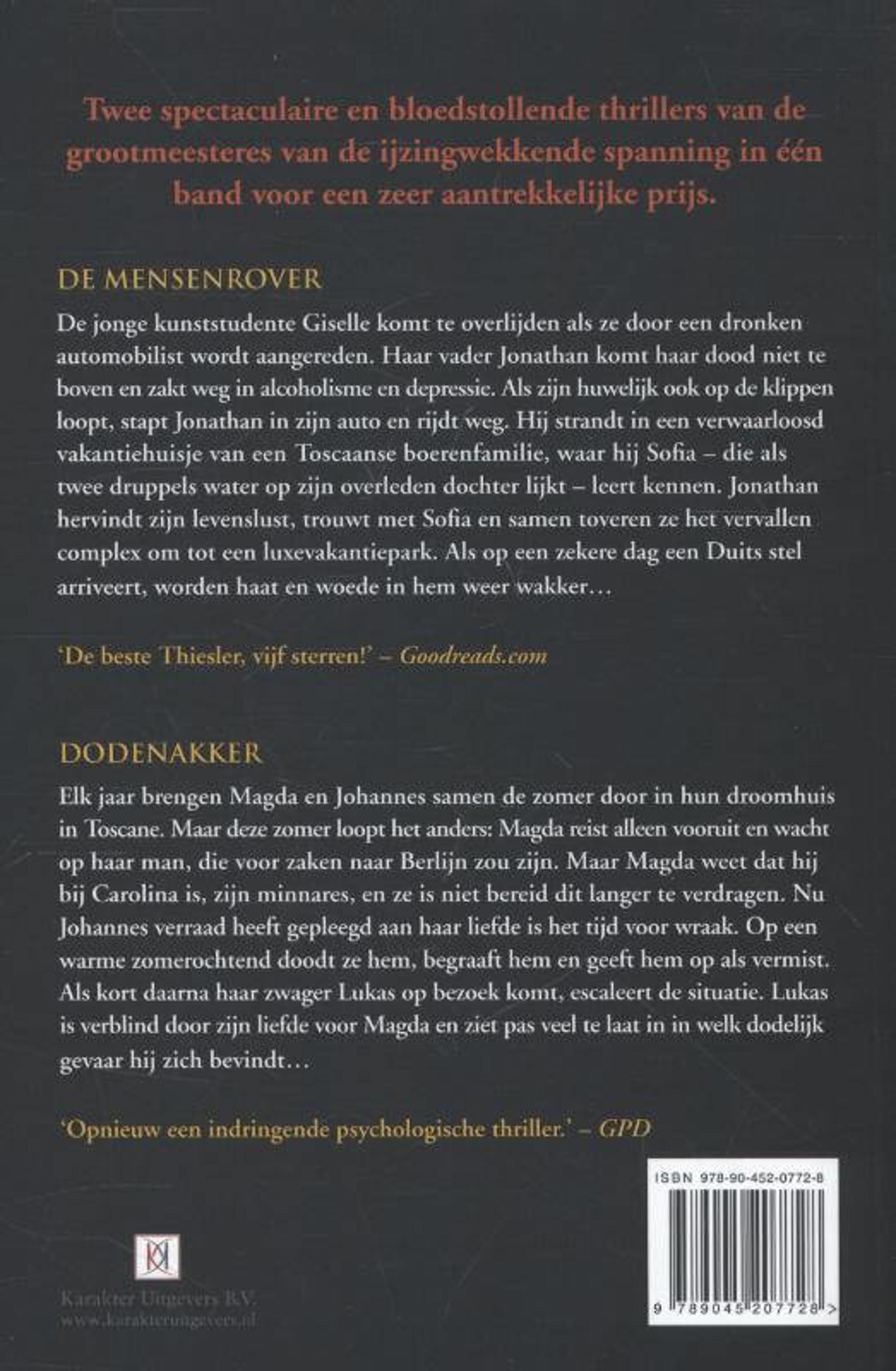 Sabine Thiesler Sabine Thiesler omnibus II De mensenrover Dodenakker ...