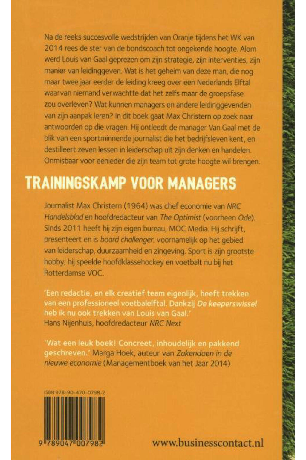 Max Christern De keeperswissel | wehkamp