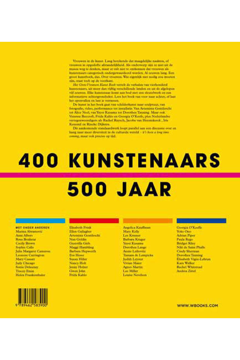Rebecca Morrill Het grote vrouwen kunst boek | wehkamp