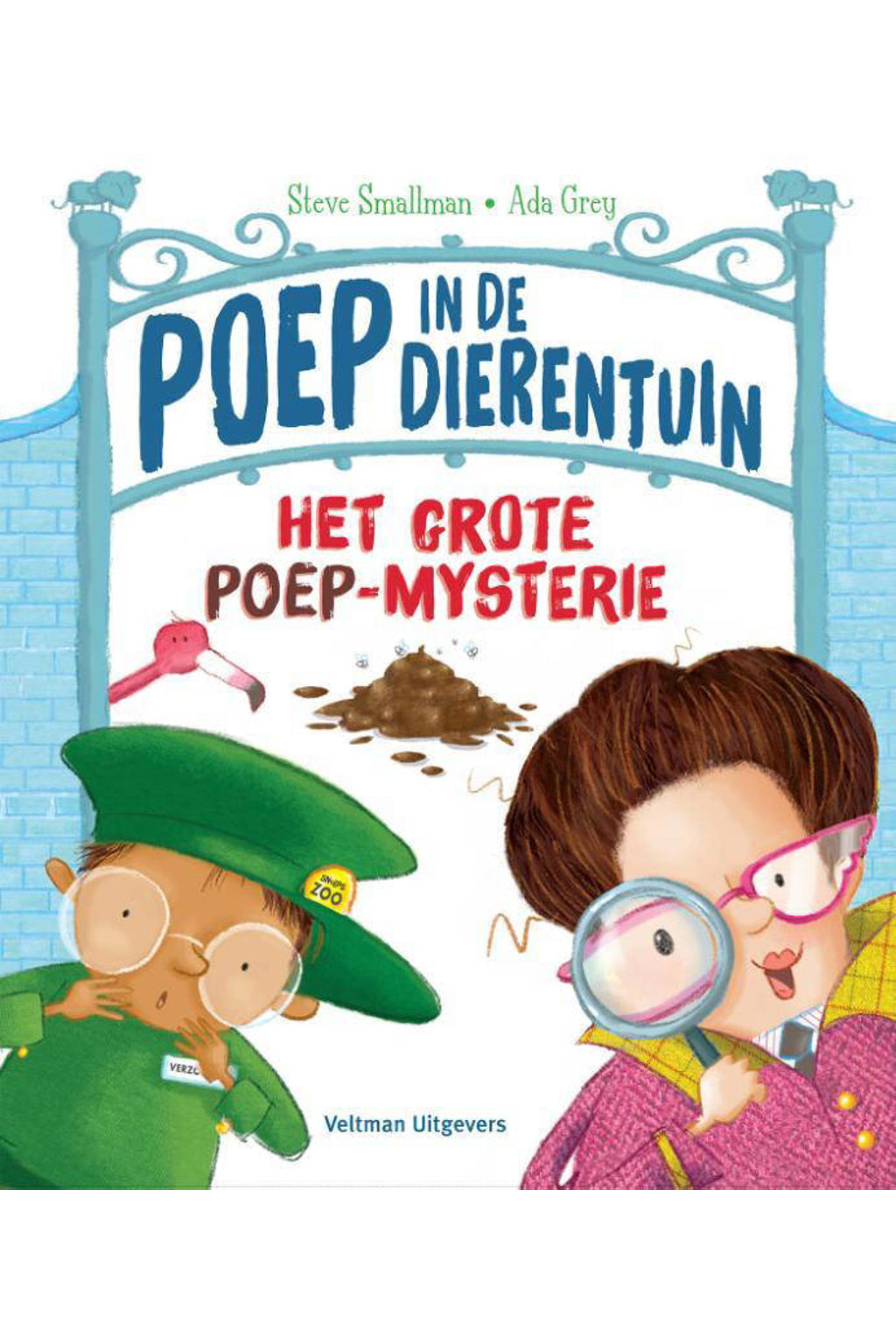 Steve Smallman Poep in de dierentuin - Het grote poep-mysterie | wehkamp