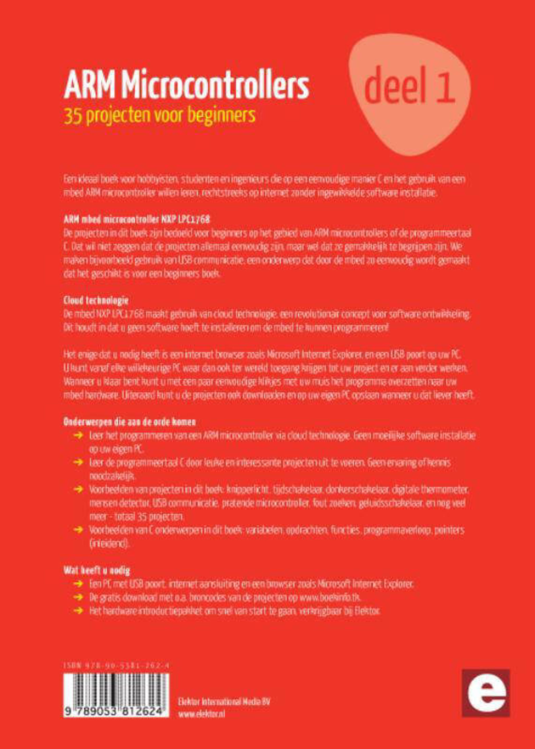 Bert van Dam ARM Microcontrollers | wehkamp