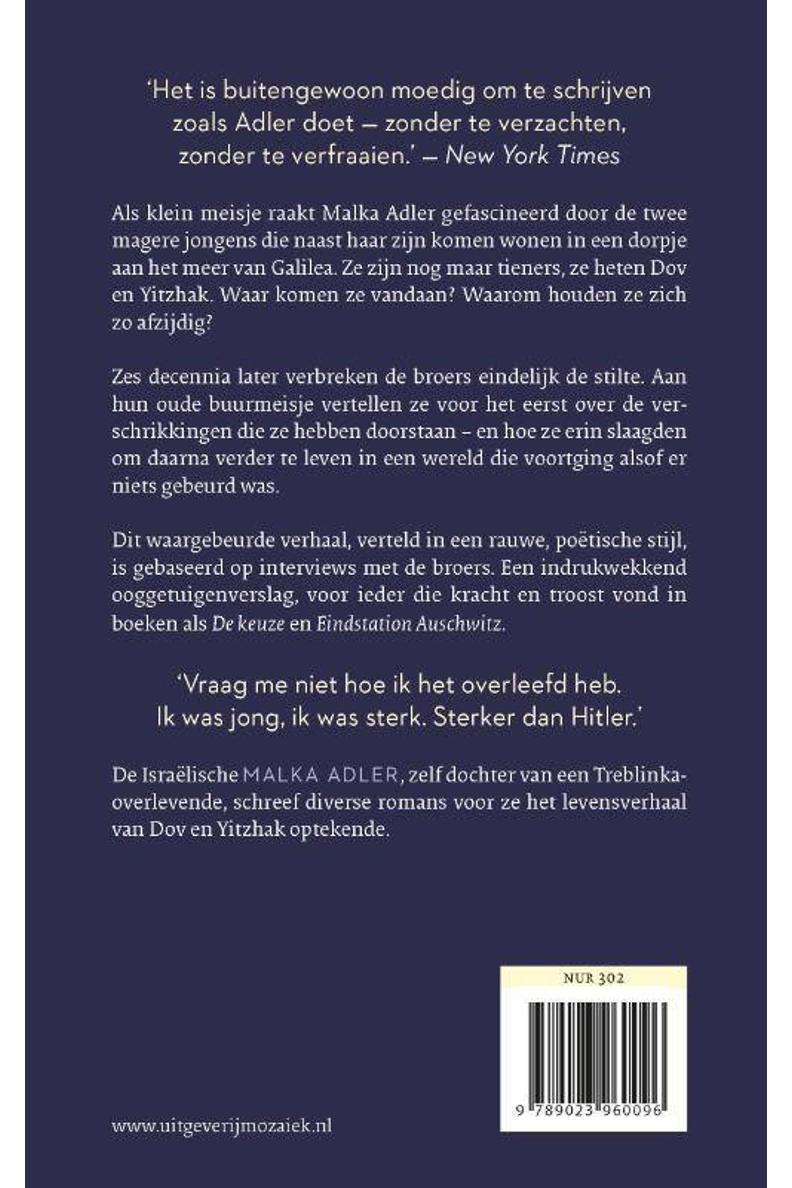 Malka Adler Twee broers uit Auschwitz | wehkamp