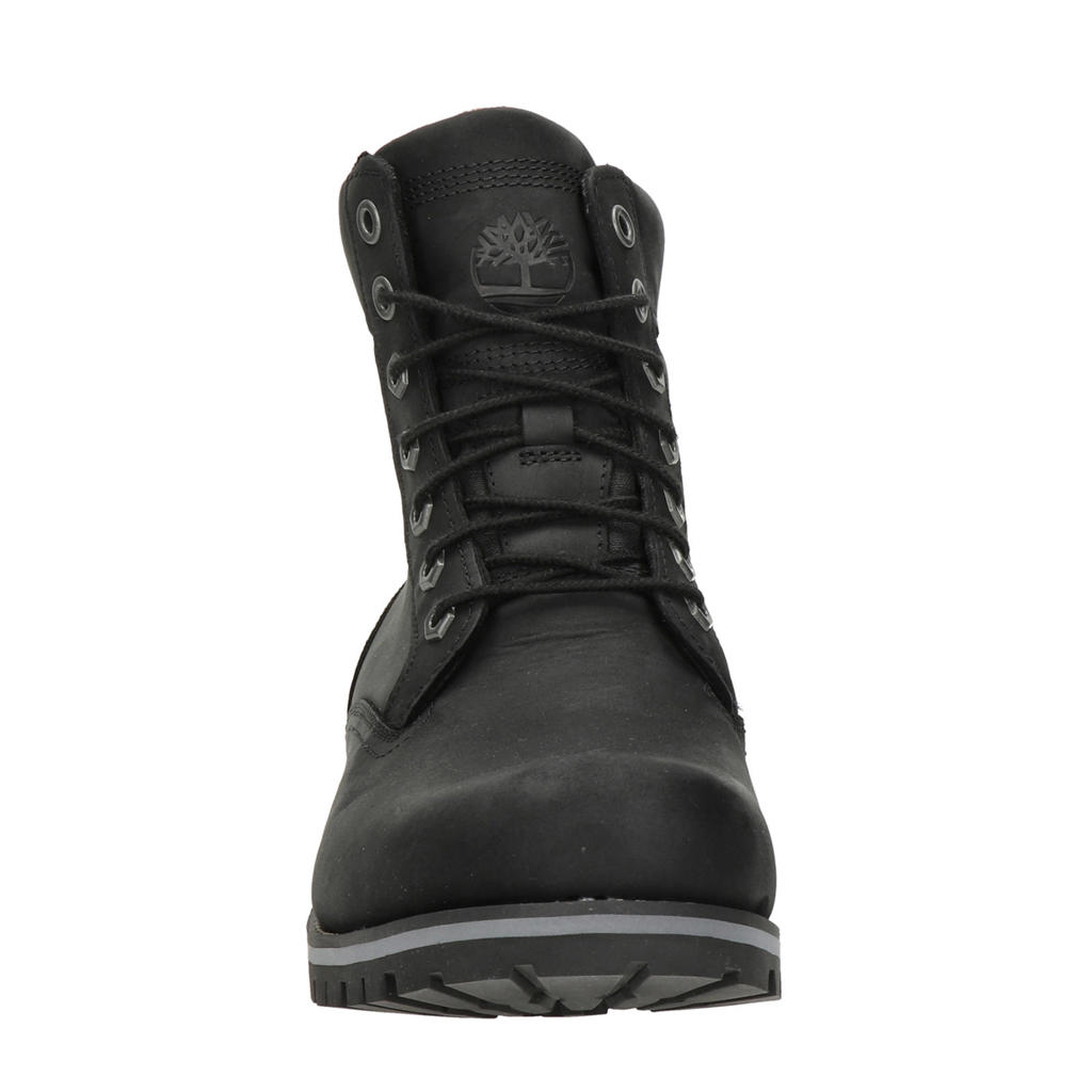 Timberland Rugged WP leren veterboots zwart | wehkamp