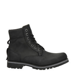 Timberland Rugged WP leren veterboots zwart | wehkamp
