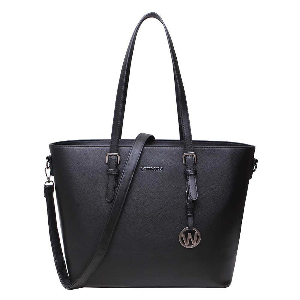 Wimona schoudertas Kyara-One zwart | wehkamp