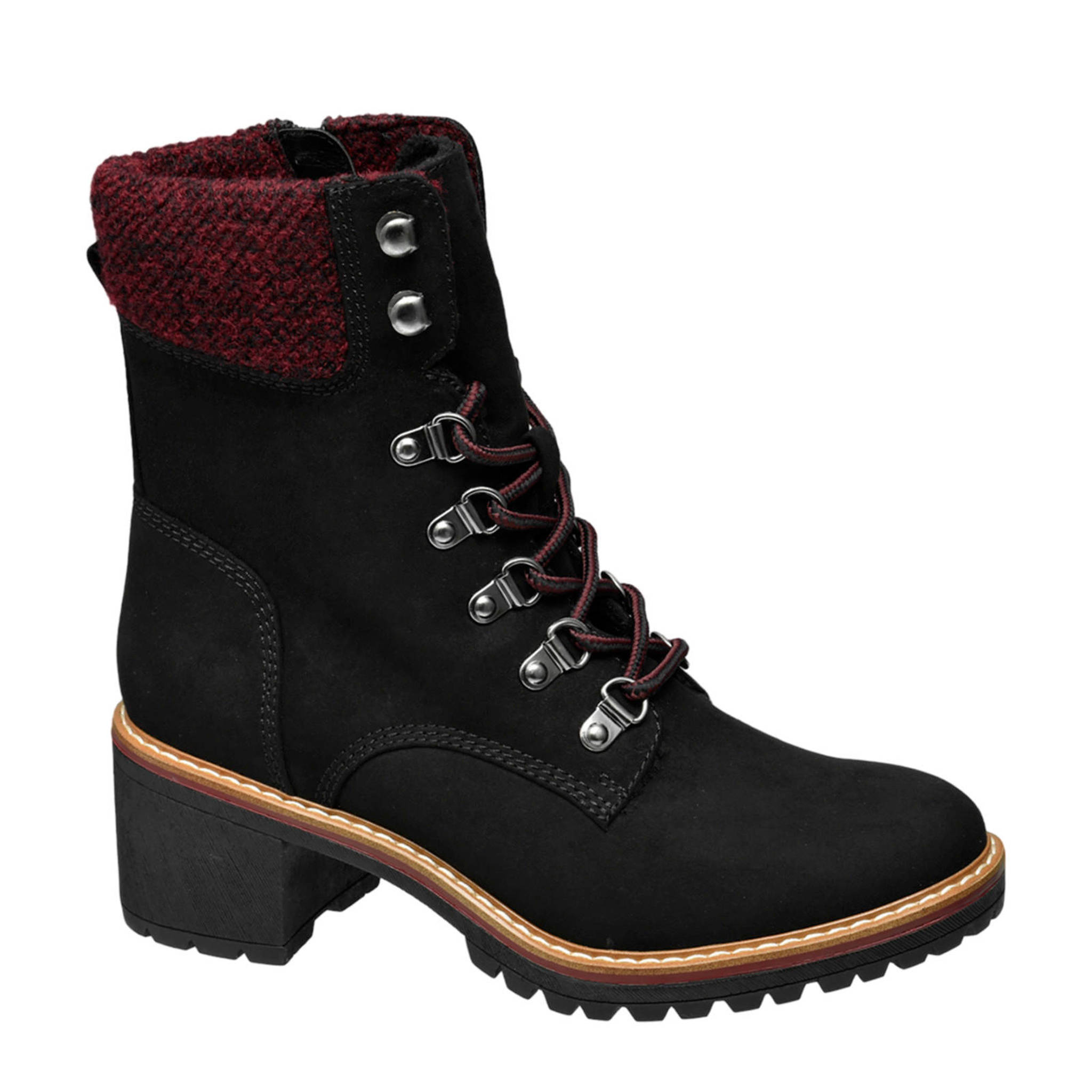 Landrover veterboots zwart | wehkamp