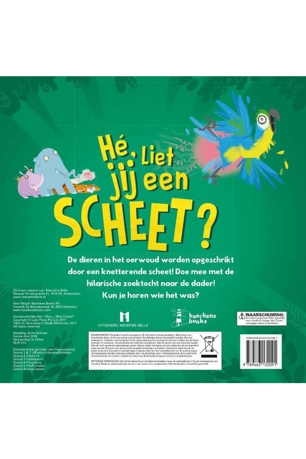 Heath McKenzie He liet jij een scheet? | wehkamp