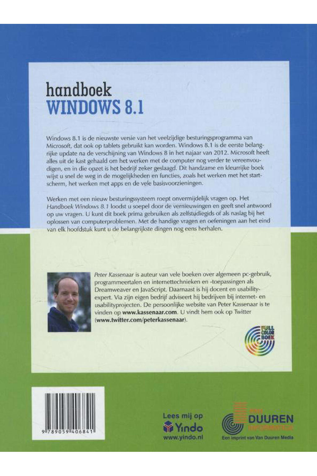 Peter Kassenaar Handboek: Windows 8.1 | wehkamp