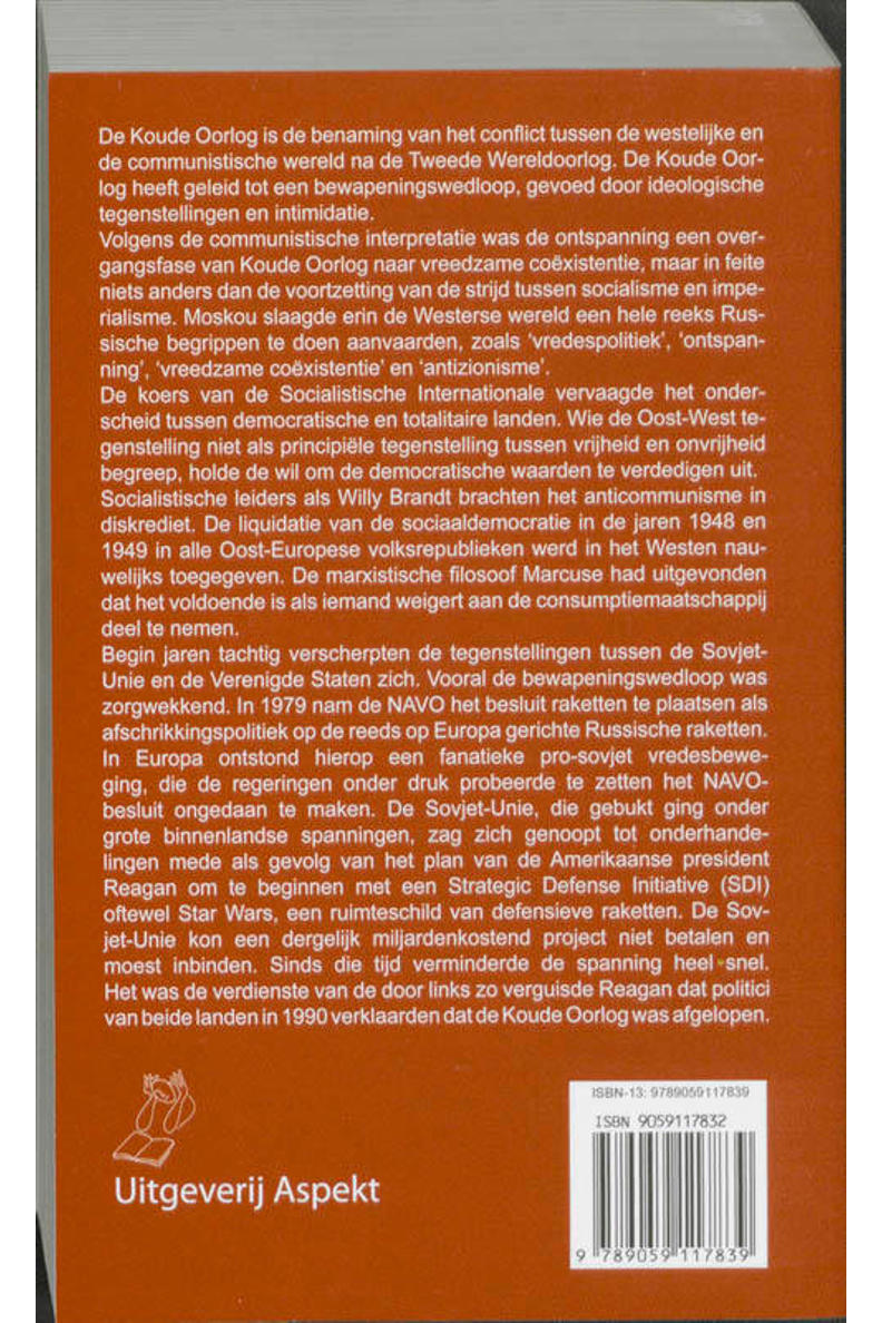 C. van Tricht Aspekt monografie: De Koude Oorlog | wehkamp