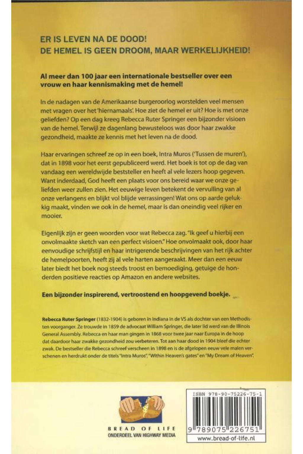 Rebecca Ruter Springer Binnen de hemelse poorten | wehkamp