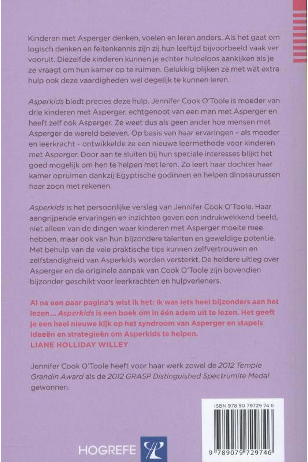 Jennifer Cook O'Toole Asperkids | wehkamp