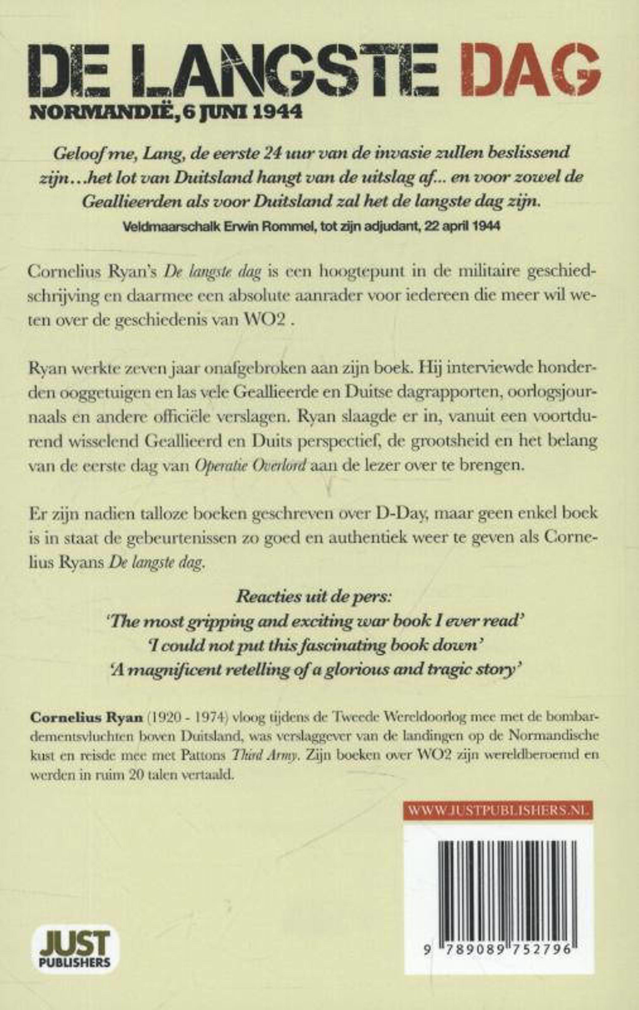Cornelius Ryan De langste dag | wehkamp