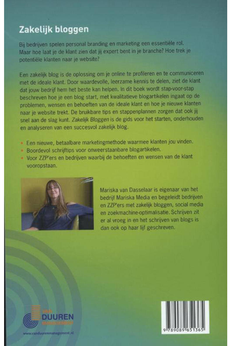 Mariska van Dasselaar Zakelijk bloggen | wehkamp