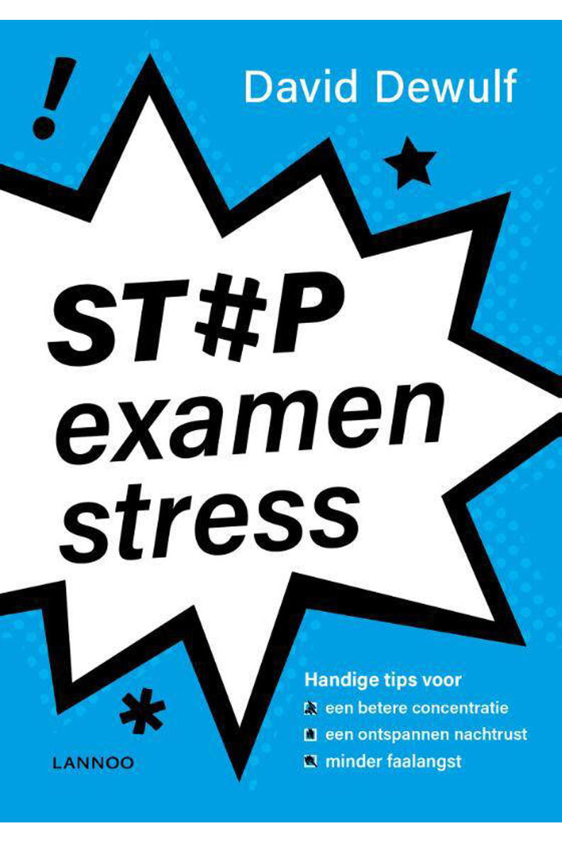David Dewulf Stop examenstress | wehkamp
