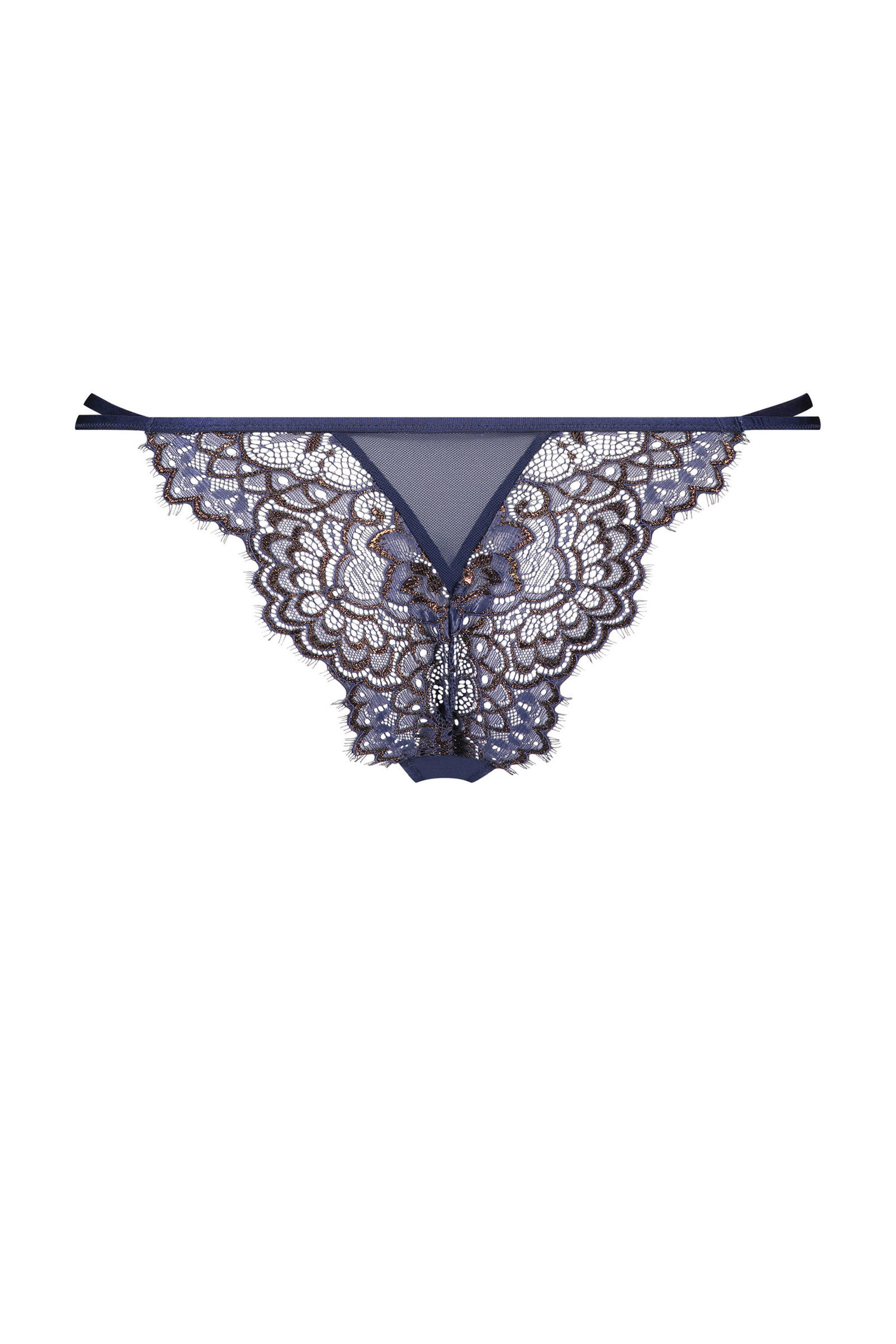 Hunkemöller string Rya blauw kopen? | Morgen in huis | wehkamp