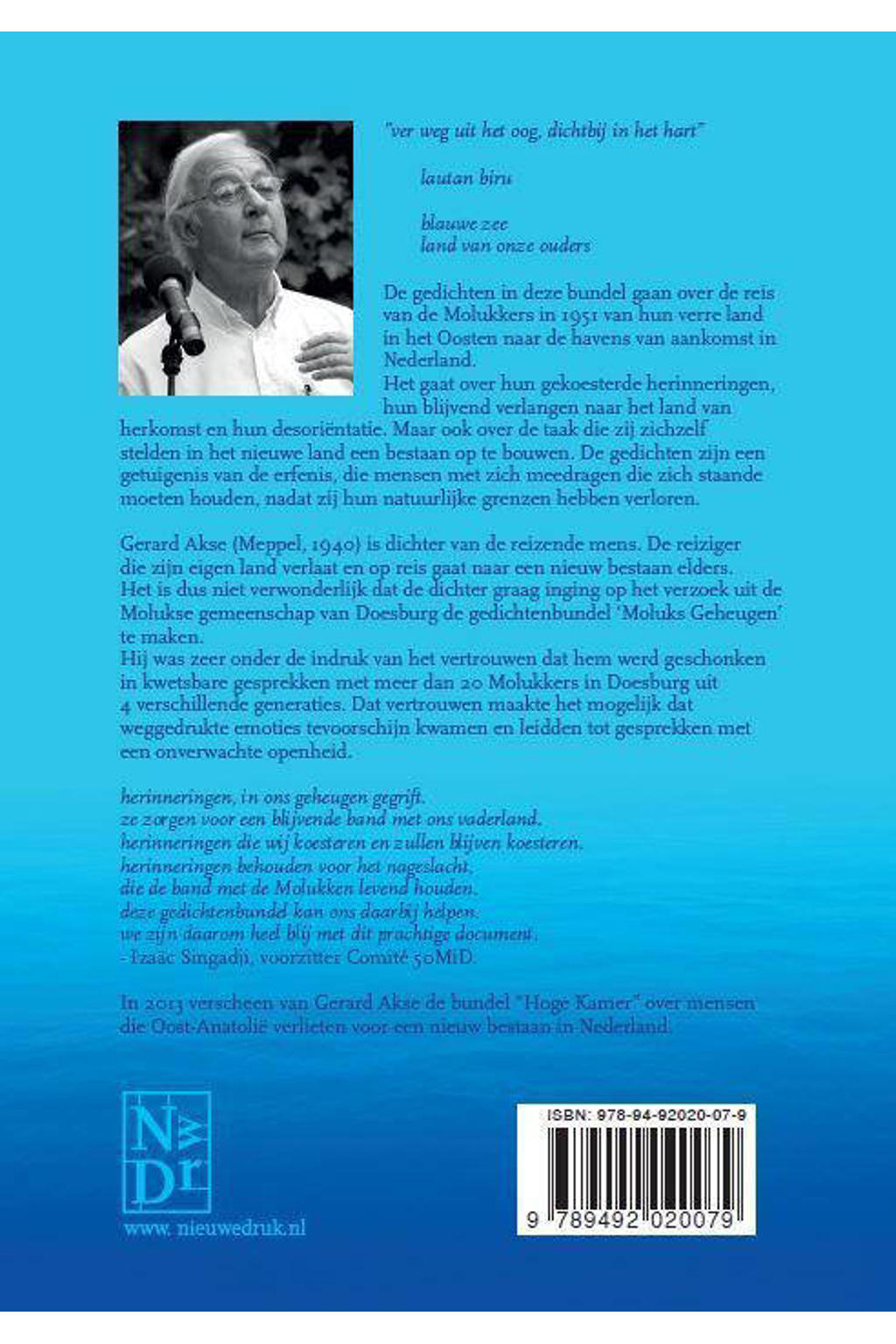 Gerard Akse Moluks geheugen kopen? | Morgen in huis | wehkamp