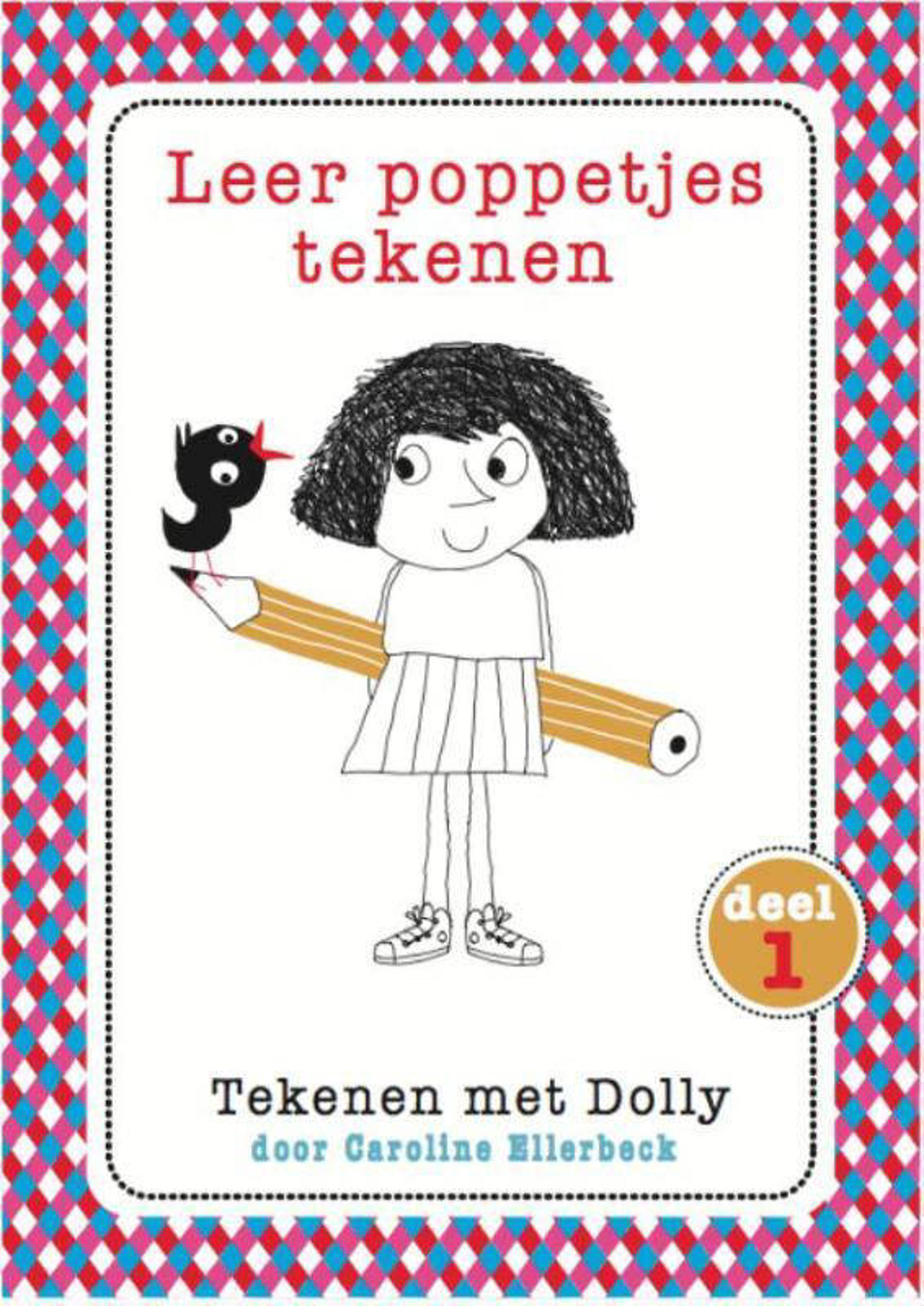 Caroline Ellerbeck Dollyboekjes: Leer poppetjes tekenen (3 stuks) | wehkamp