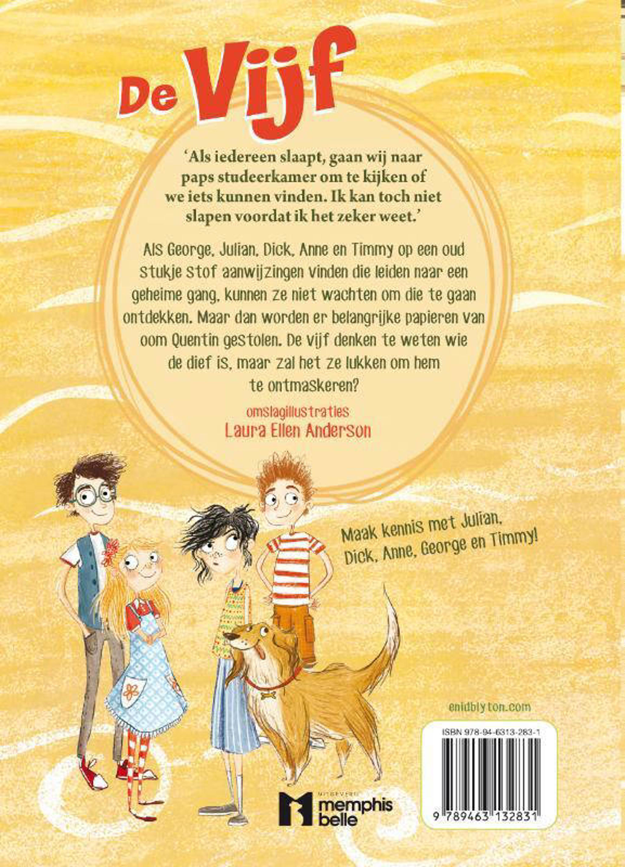 Enid Blyton De Vijf en de geheime gang | wehkamp