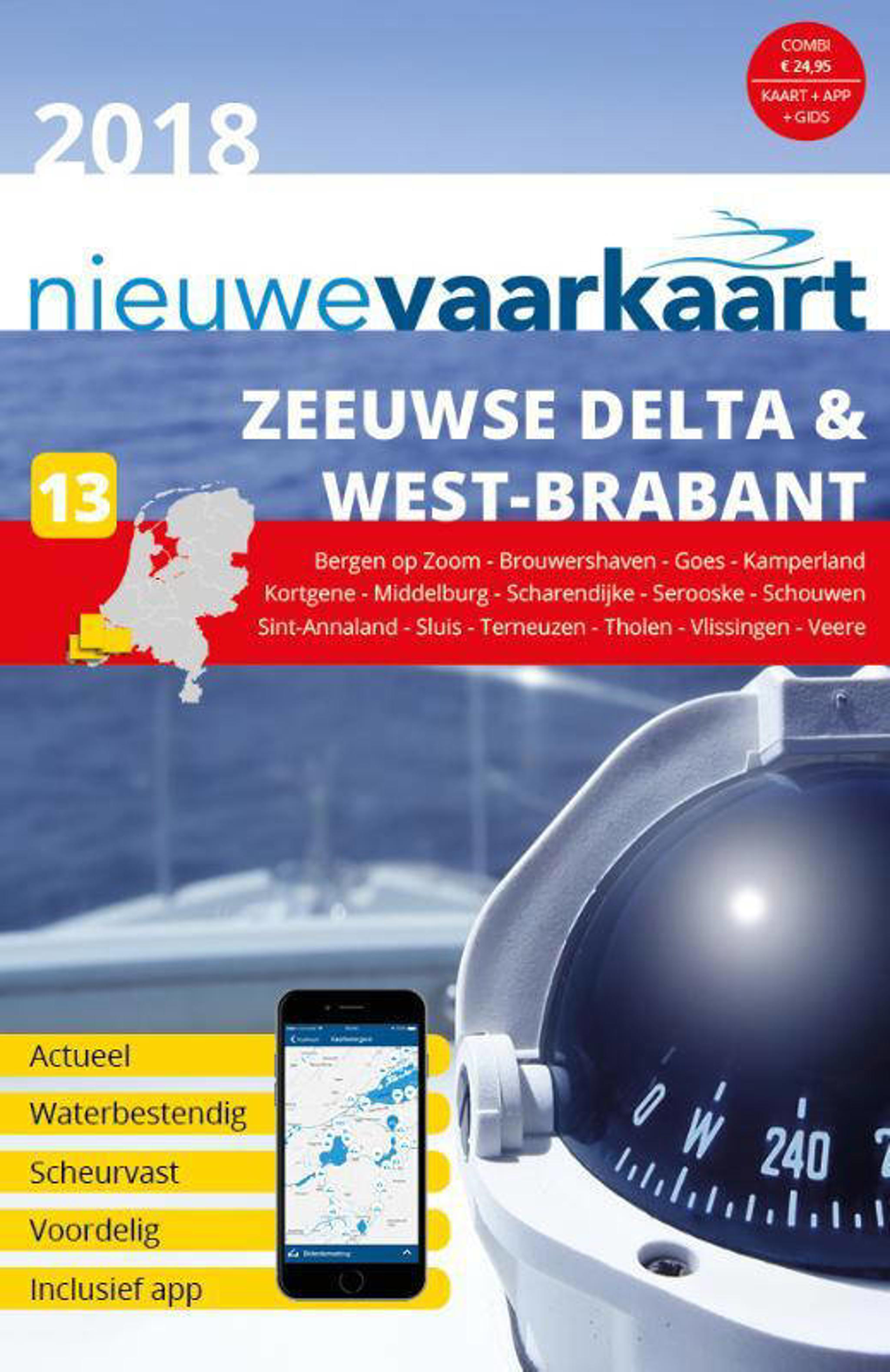 NieuweVaarkaart: Zeeuwse Delta en West-Brabant | wehkamp