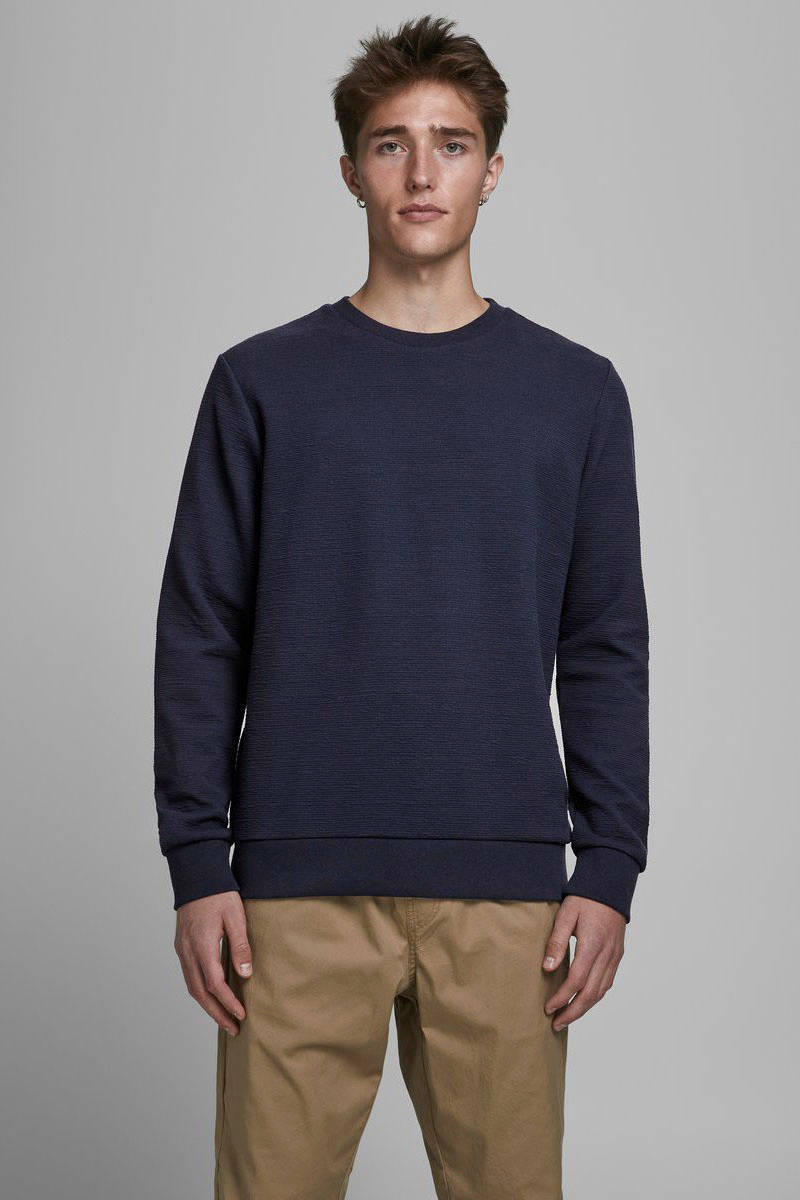 JACK & JONES CORE sweater donkerblauw | wehkamp