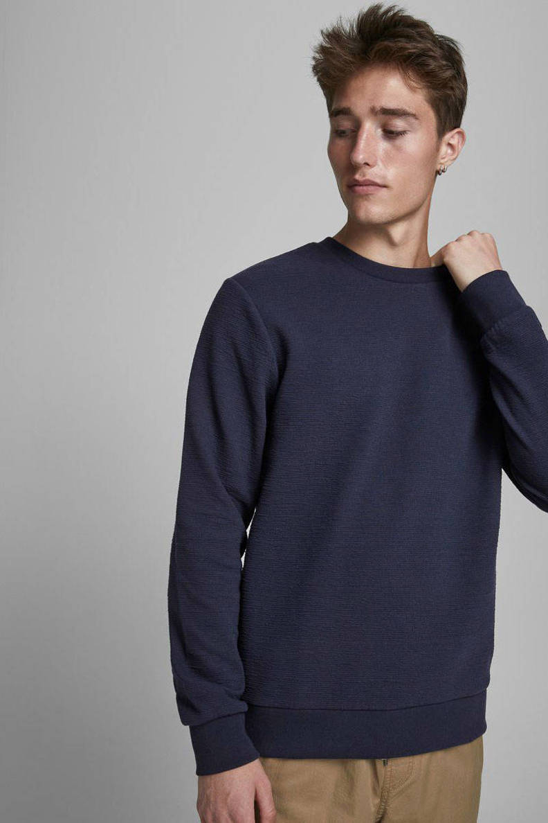 JACK & JONES CORE sweater donkerblauw | wehkamp