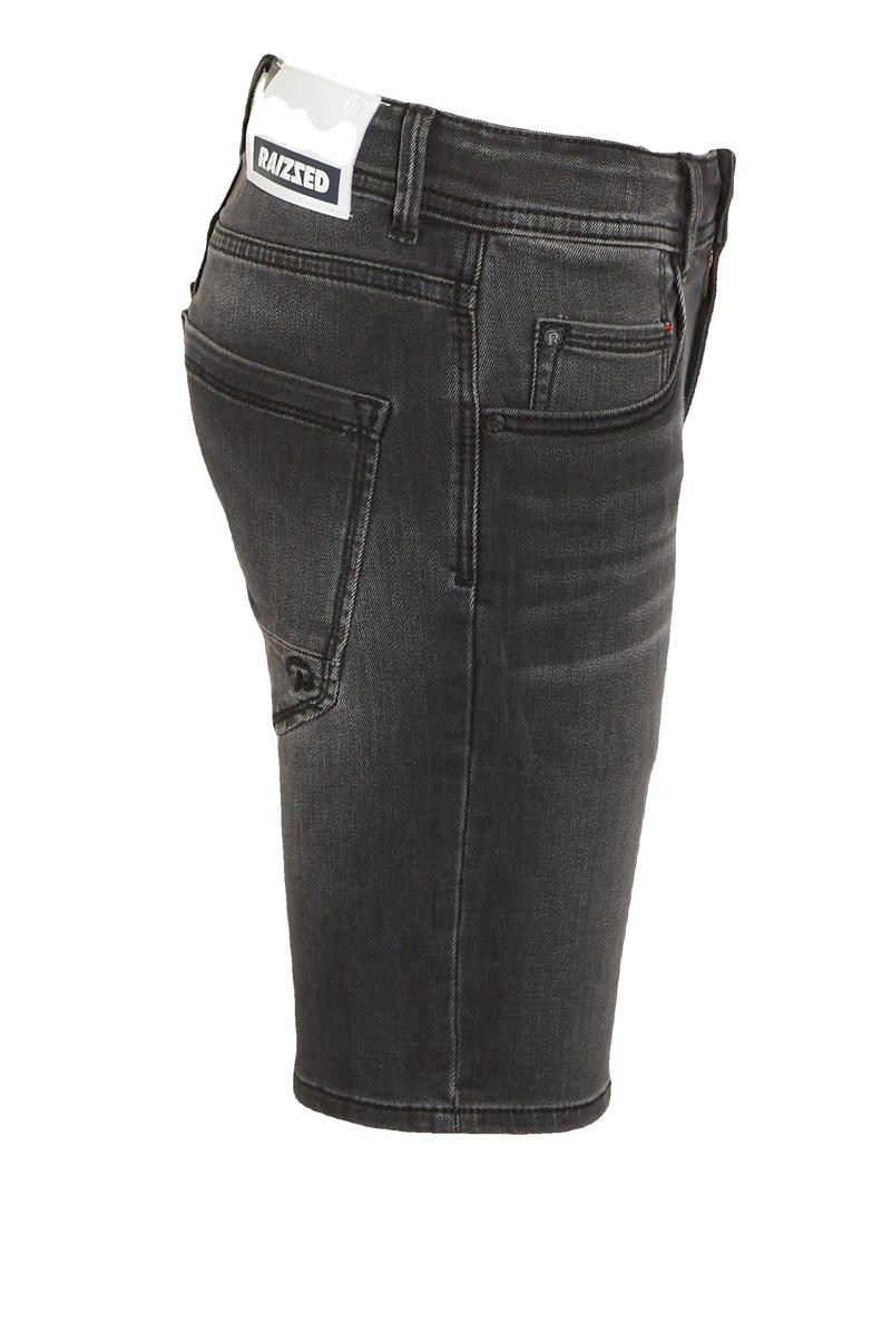 Raizzed regular fit jeans bermuda Oregon black | wehkamp