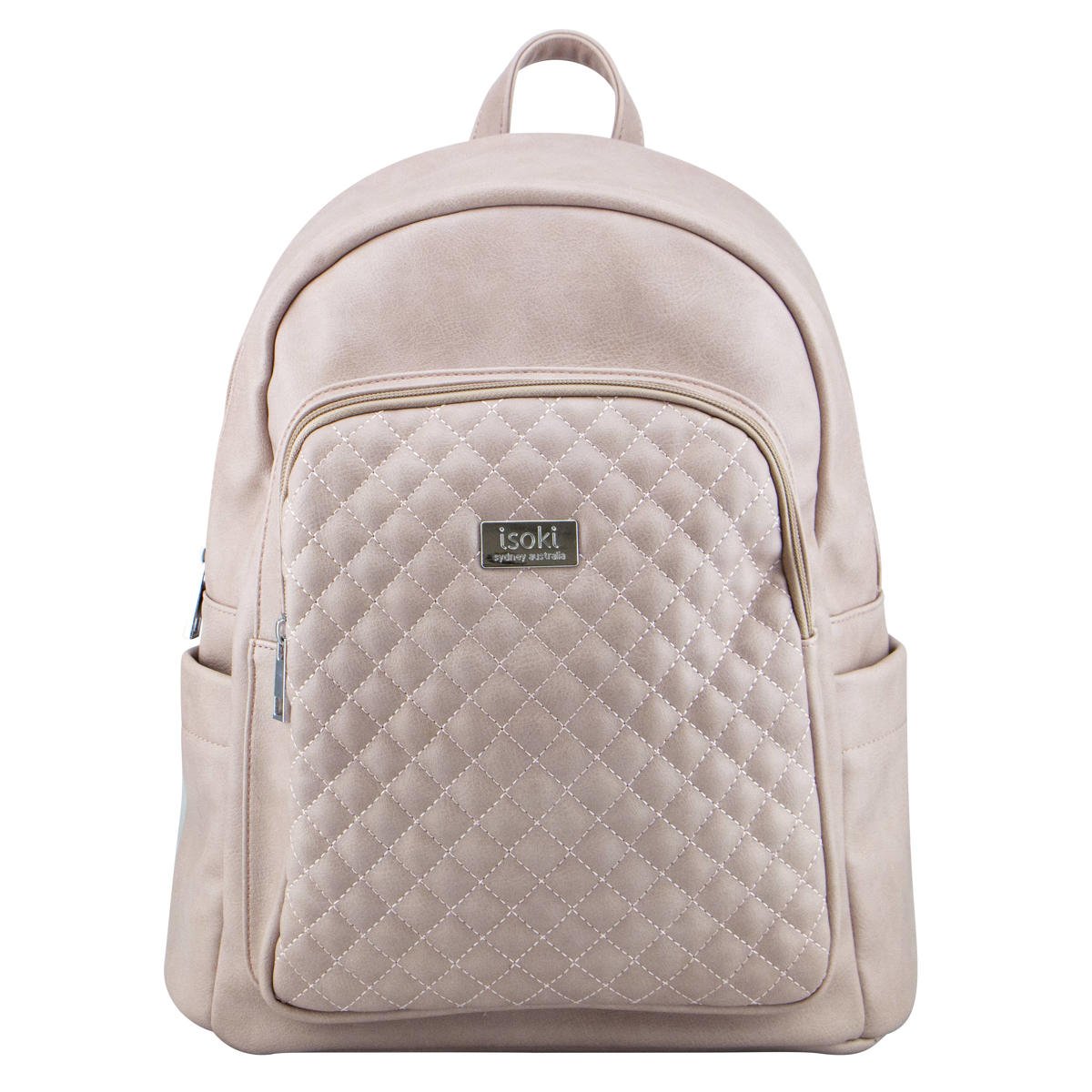 Isoki luiertas Marlo Backpack lichtbeige | wehkamp