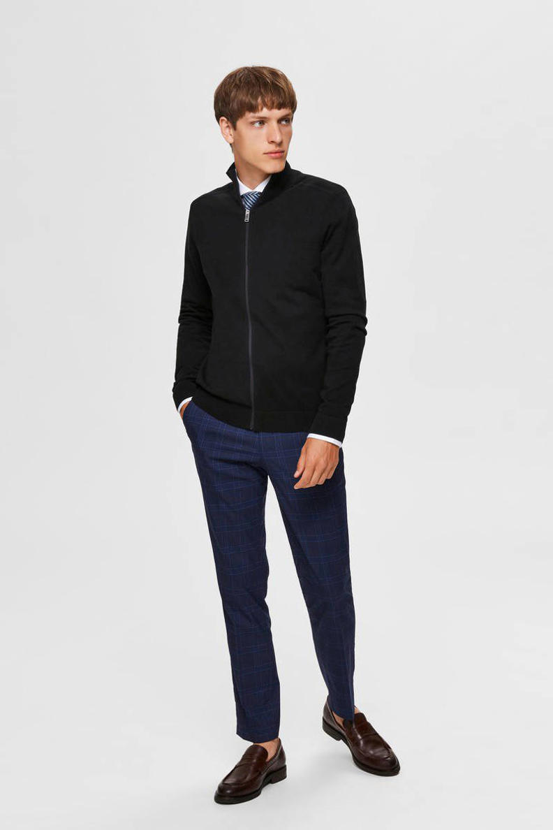 SELECTED HOMME vest zwart | wehkamp