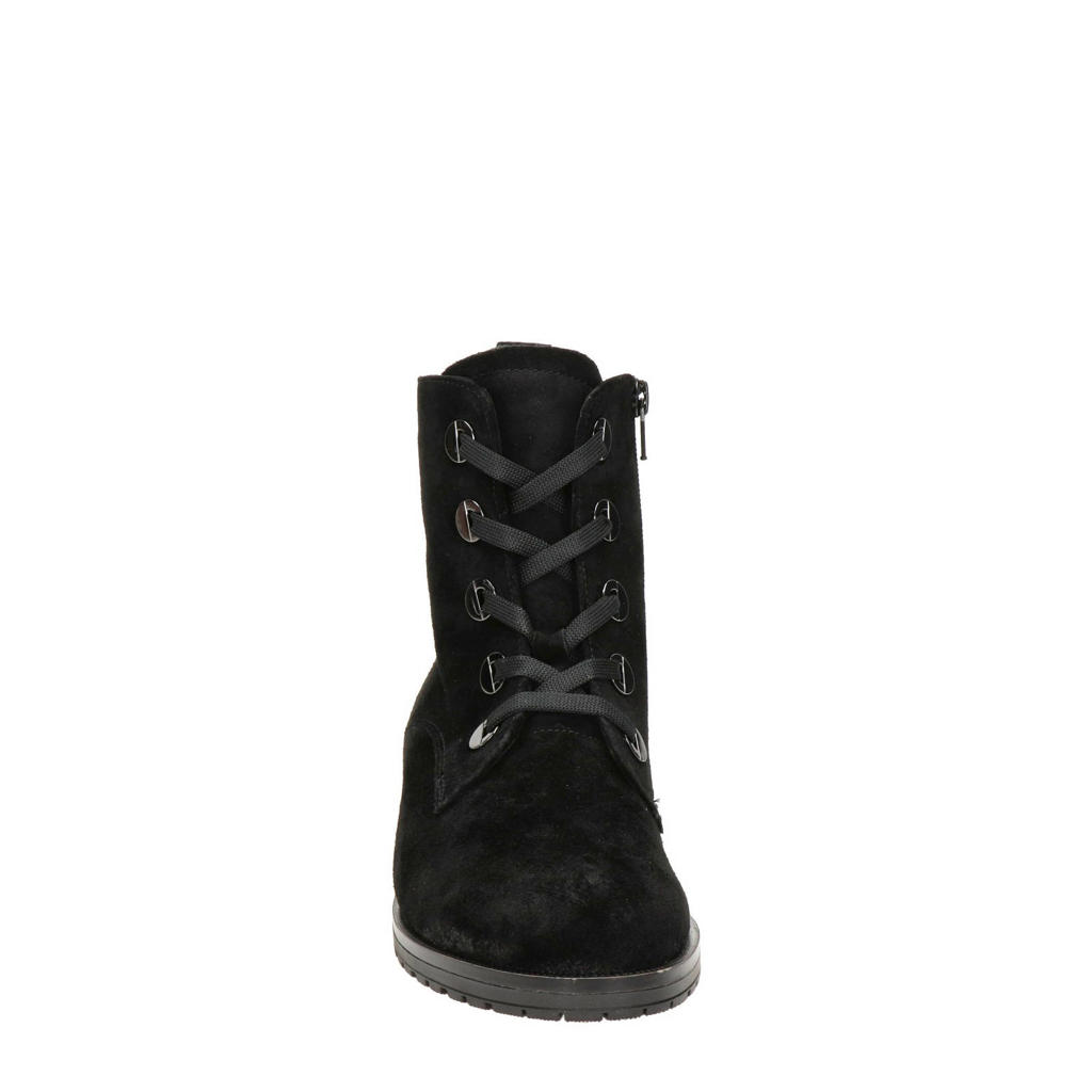 Gabor suède veterboots zwart kopen? | Morgen in huis | wehkamp