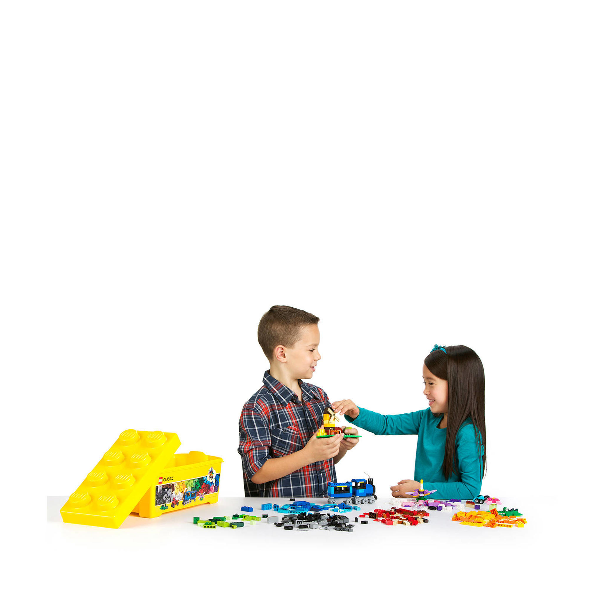 LEGO Classic Creatieve medium opbergdoos 10696 | wehkamp