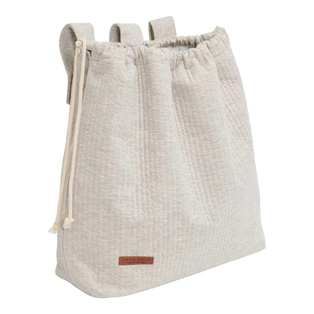 Little Dutch boxzak Pure Grey | wehkamp