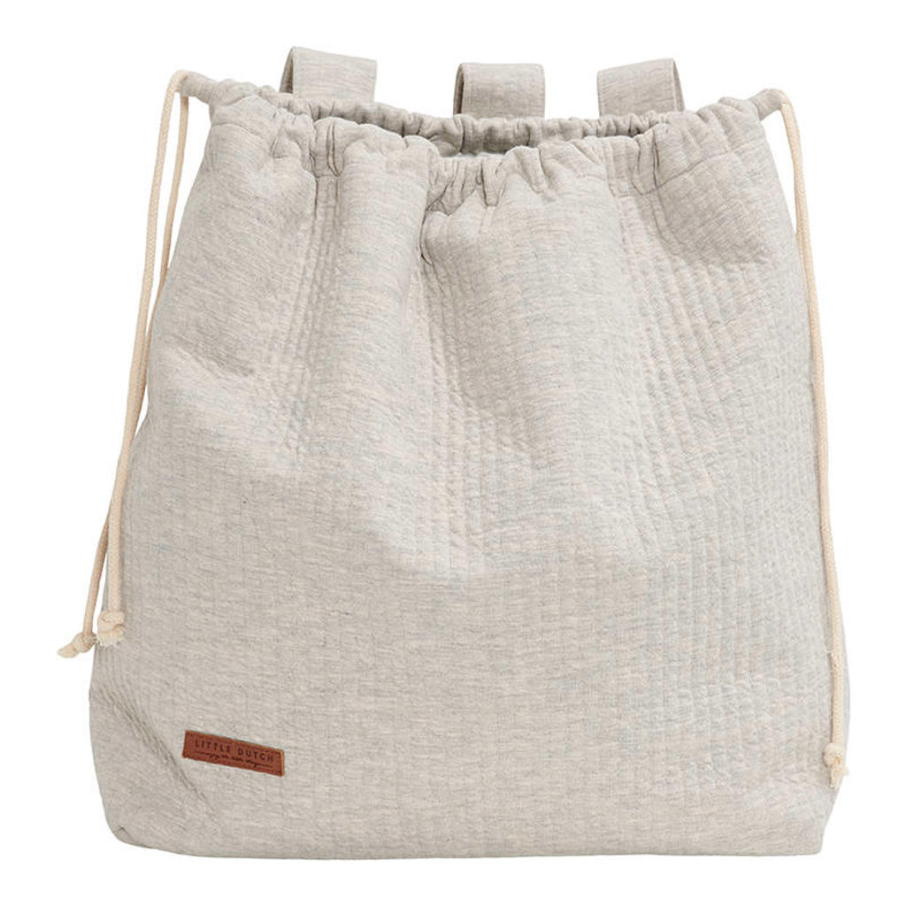 Little Dutch boxzak Pure Grey | wehkamp