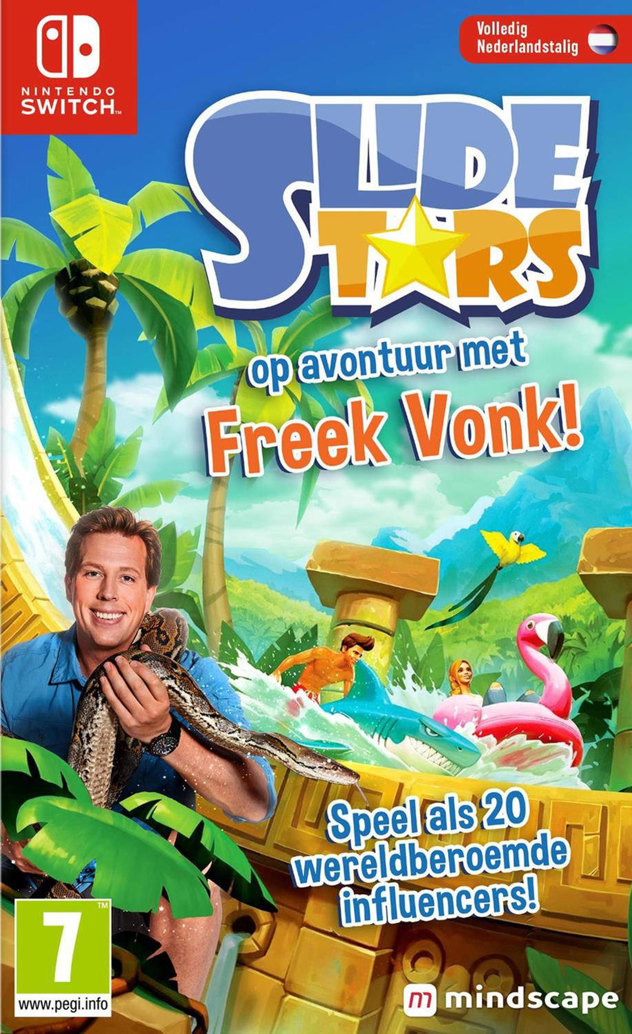 Mindscape Slide stars - Op avontuur met Freek Vonk (Nintendo Switch) | wehkamp