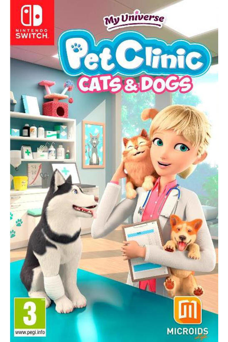 Mindscape My universe - Pet clinic cats & dogs (Nintendo Switch) | wehkamp