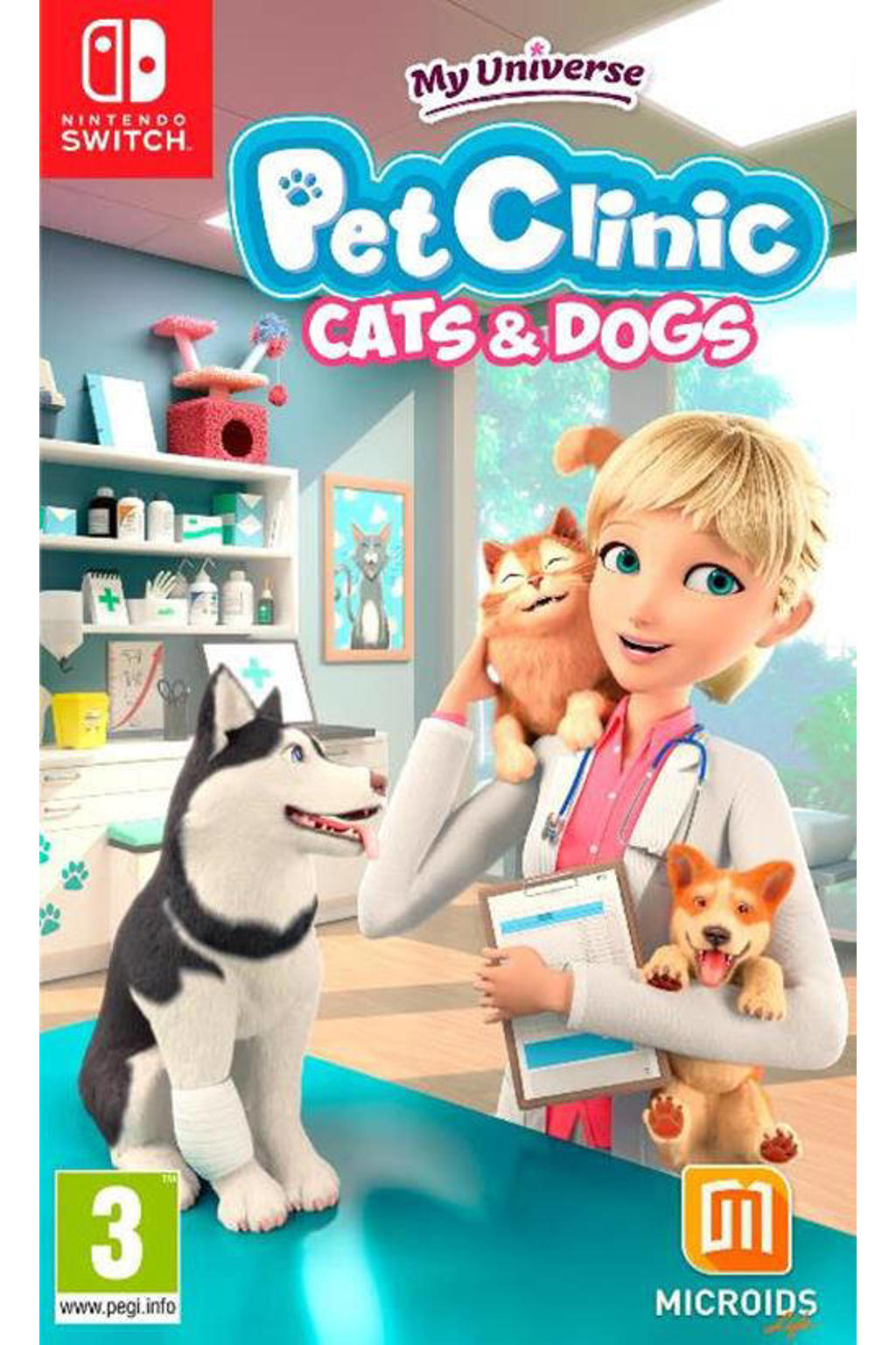 Mindscape My universe - Pet clinic cats & dogs (Nintendo Switch) | wehkamp