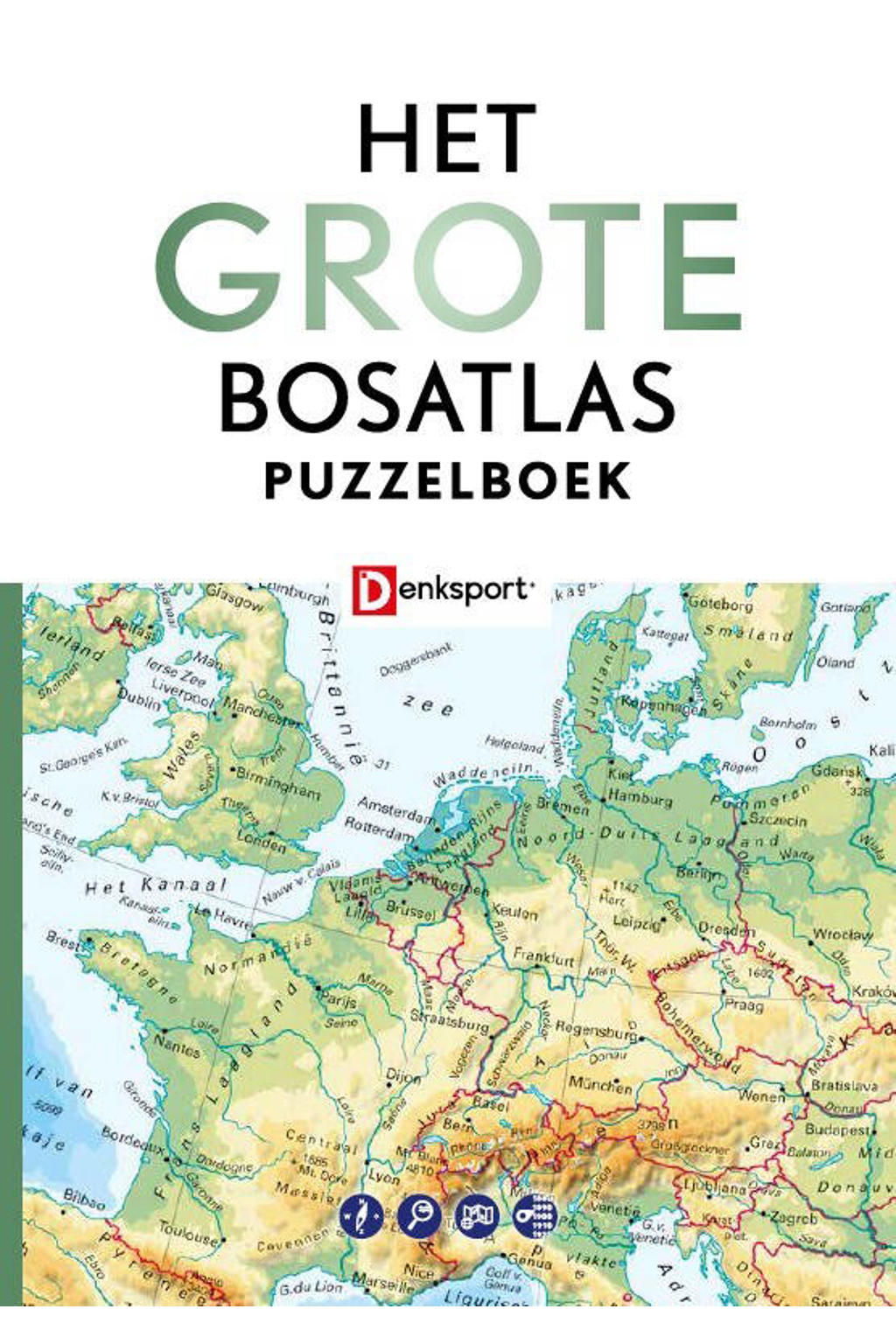 Peter Vroege en Tjeerd Tichelaar Denksport Het Grote Bosatlas ...