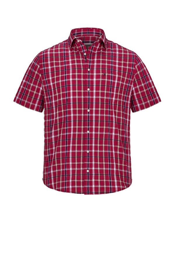 Rode overhemden voor heren online kopen? | Wehkamp