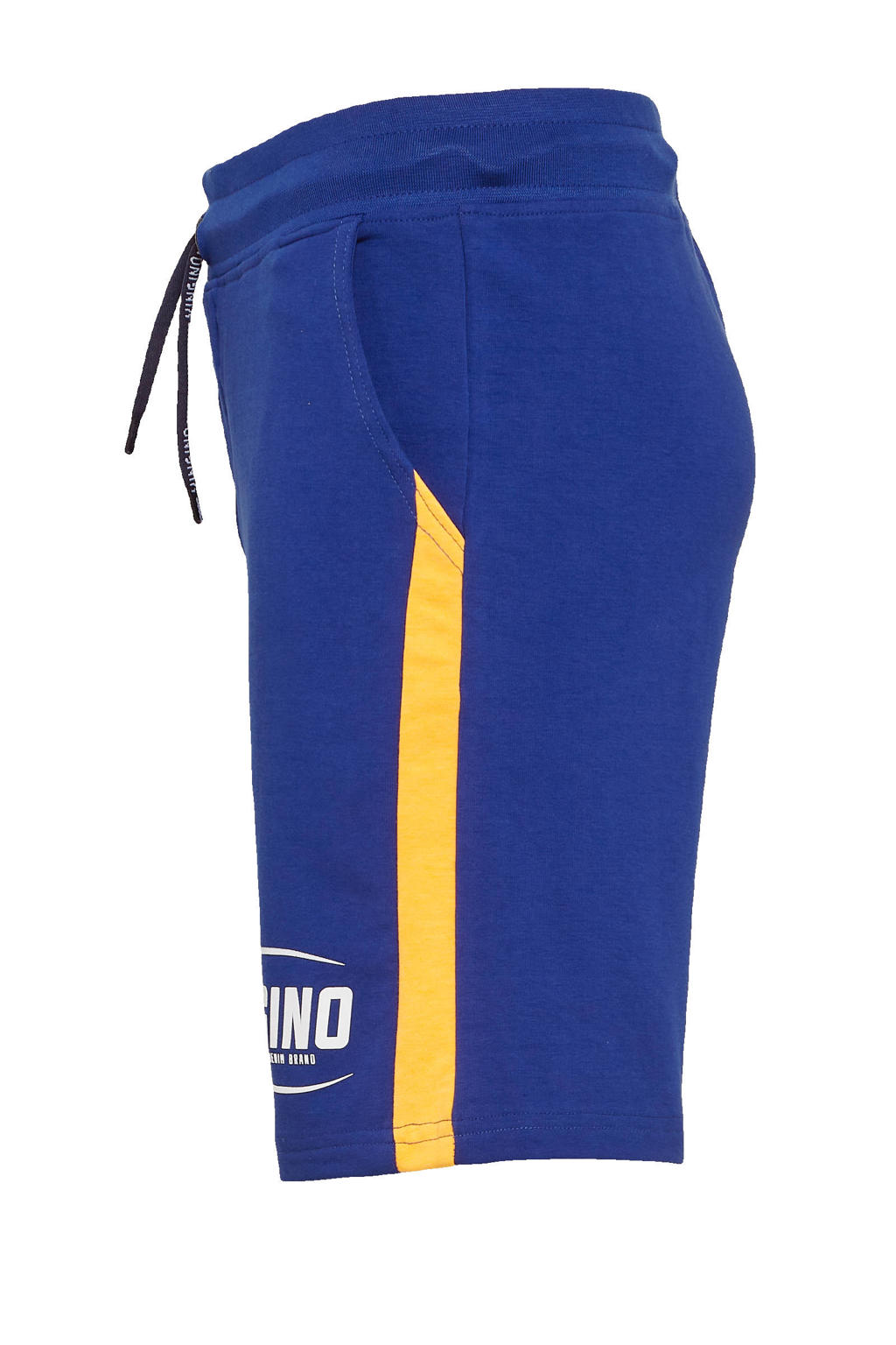 Vingino sweatshort Rasont blauw/oranje | wehkamp