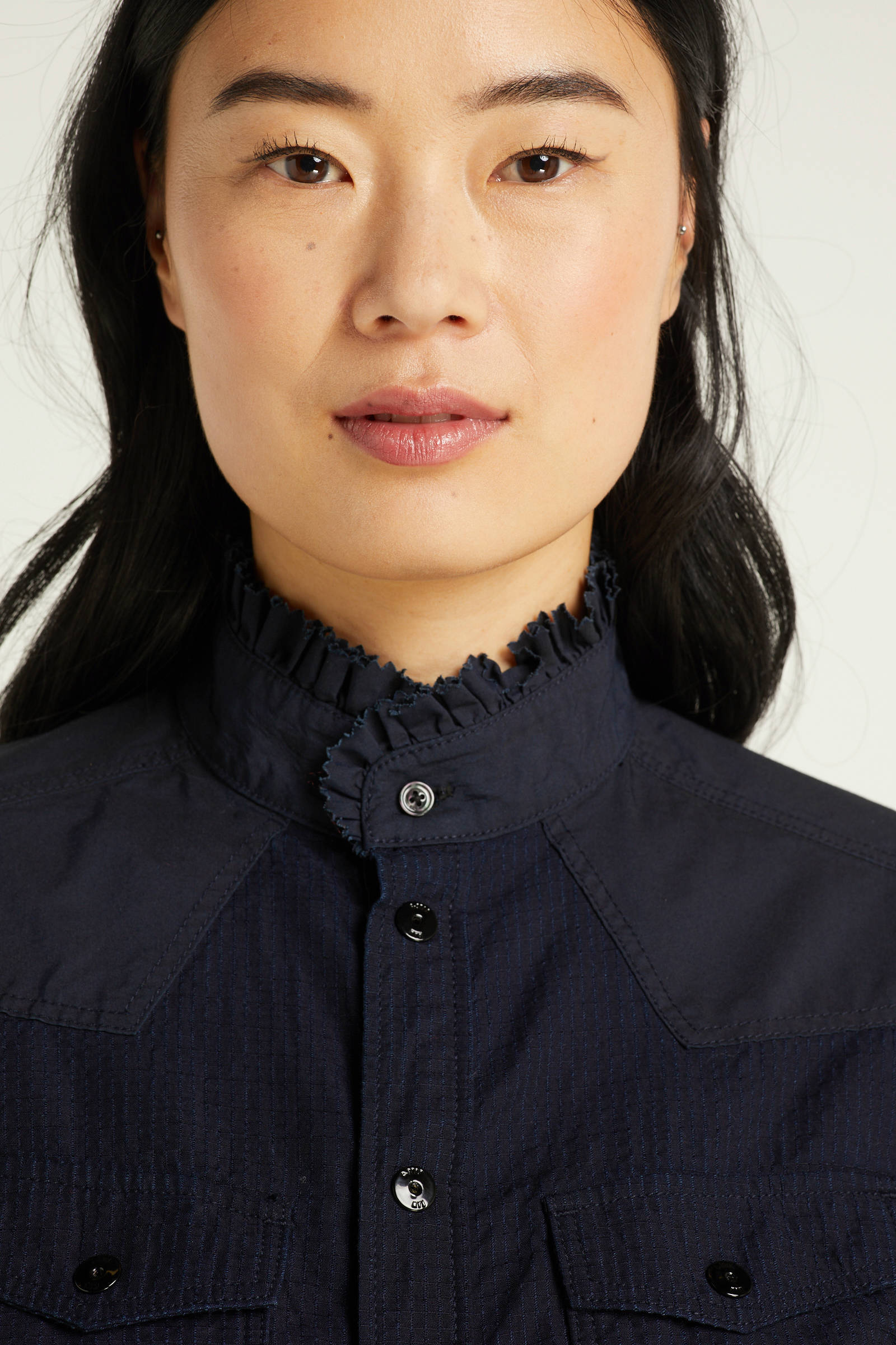 Yellow Blue Denim mid waist super skinny jeans Yuliya dark | wehkamp