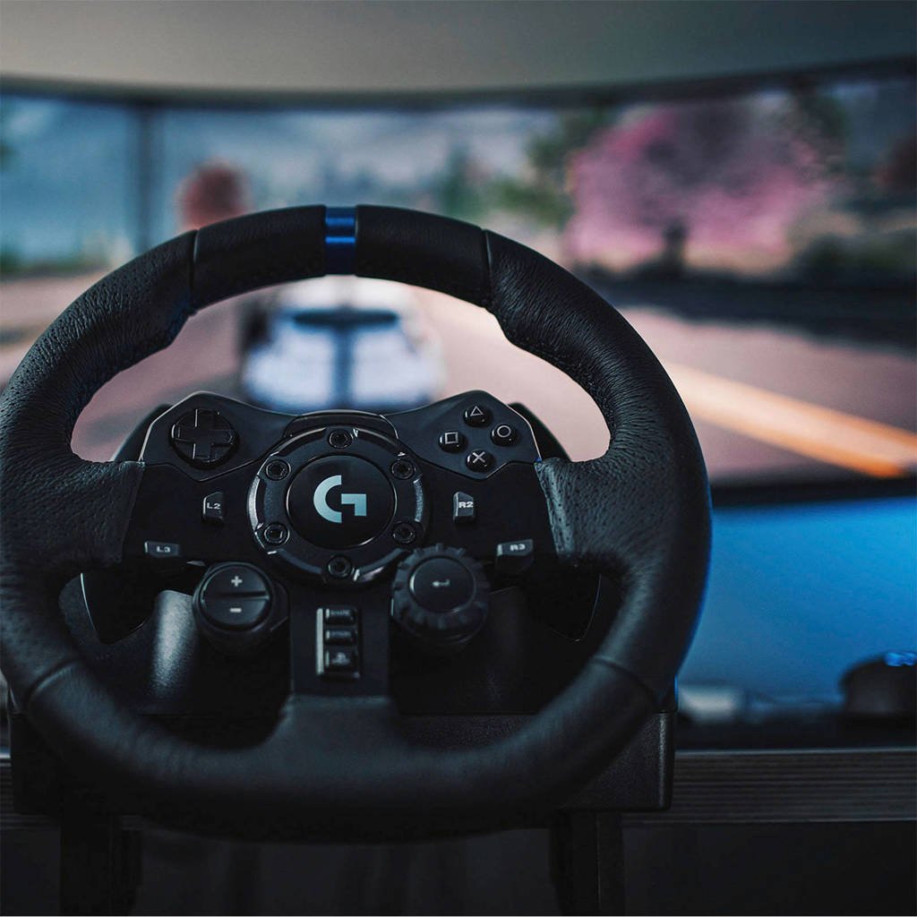Logitech G923 Trueforce Force Feedback racestuur (PS4/PS5) | wehkamp