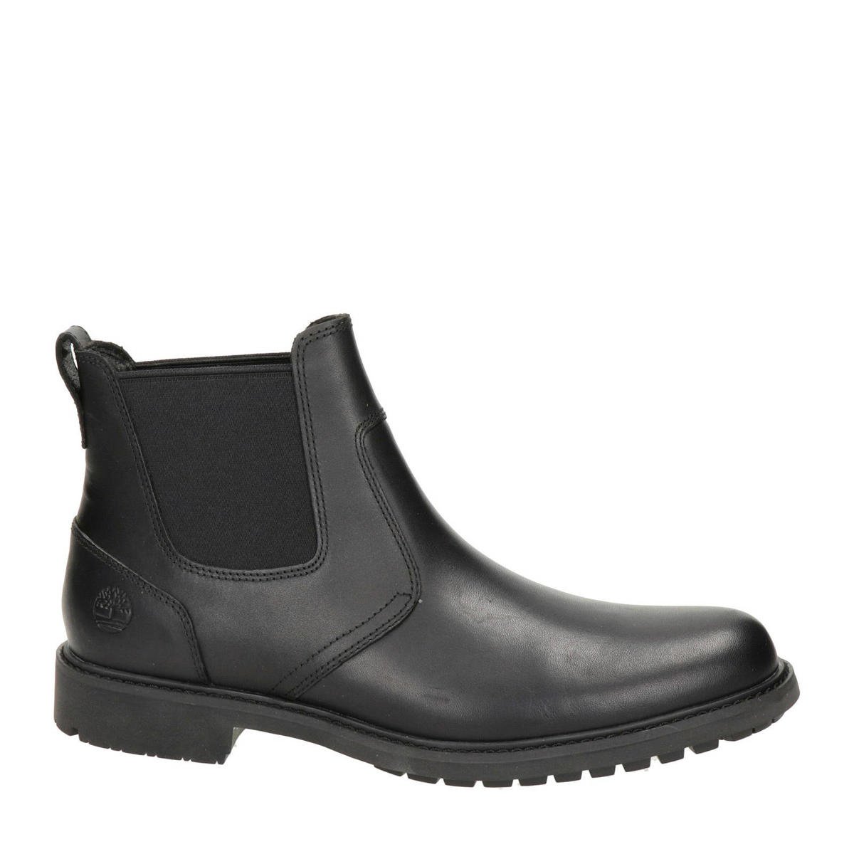 Timberland Stormbuck nubuck chelsea boots zwart | wehkamp