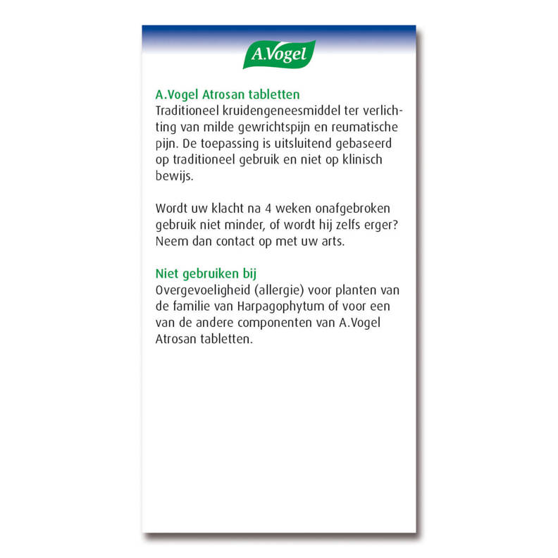 A.Vogel Atrosan tabletten - 120 ml | wehkamp