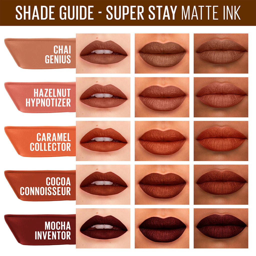 Maybelline New York SuperStay Matte Ink lippenstift - 275 Mocha ...